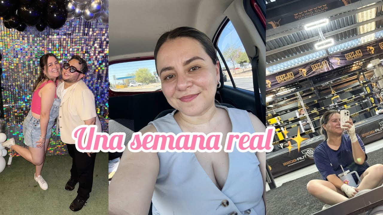 💬 Lo que grabé esta semana: salidas, gym y pláticas - YouTube