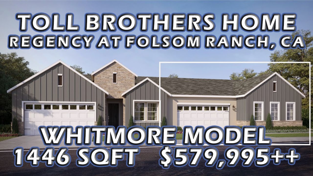 Toll Brothers | Regency at Folsom Ranch, CA | Whitmore Model ~ Single ...