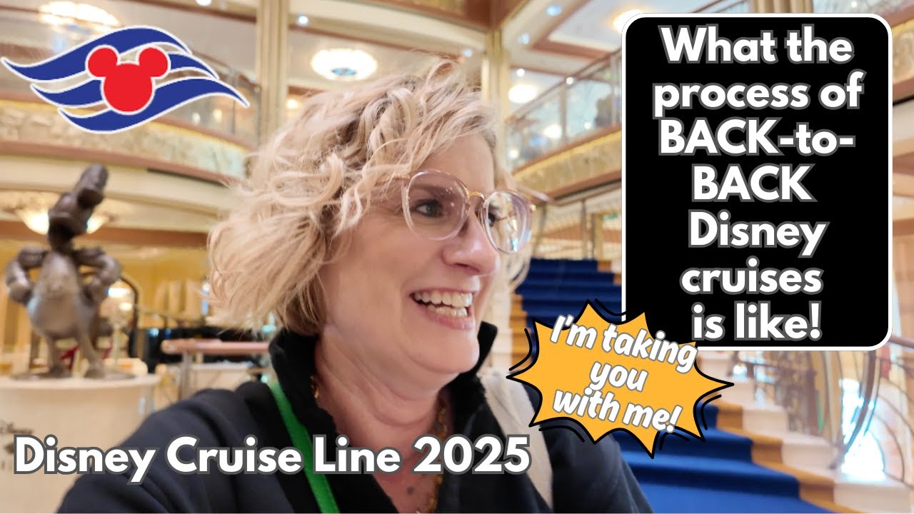 What BACK-to-BACK Turnaround Day is like on Disney Cruise Line! I'm ...