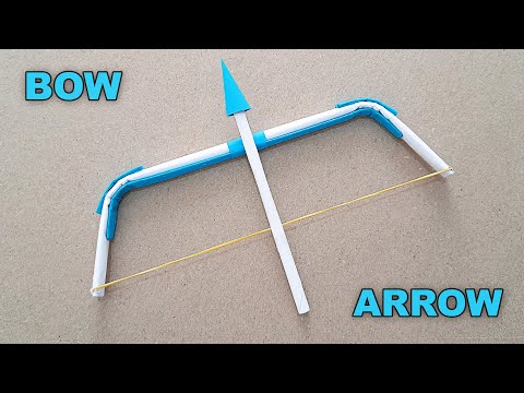 KAĞITTAN OK VE YAY YAPIMI - ( ÇOK KOLAY! )