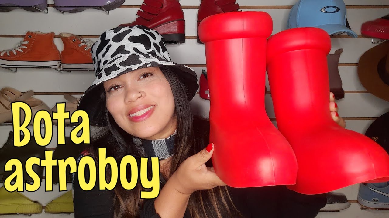 BIG RED BOOTS MSHF Bota do ASTROBOY - YouTube