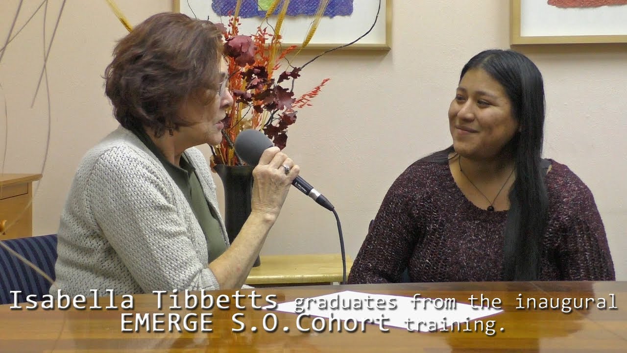 This is ISABELLA TIBBETTS, recent graduate of the inaugural EMERGE S.O ...