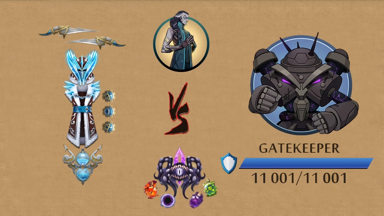 Shadow Fight 2 || GATEKEEPER BOSS - NEW BOSS TIER 4 「iOS/Android ...
