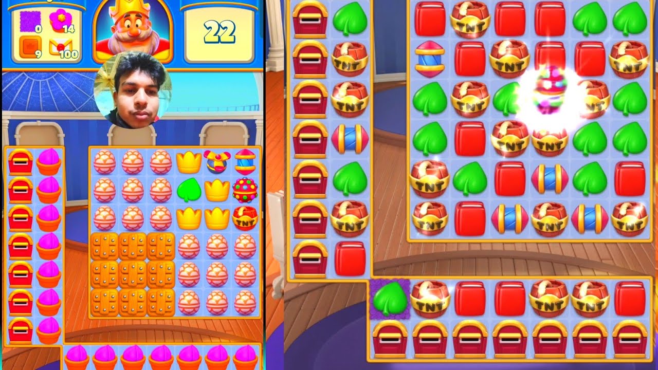 Royal Match earning coins | royal match game level 366 - YouTube