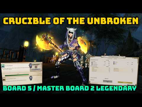 FFXIV: Crucible of The Unbroken - Getting Legendary Rank - Board 5 / Master Board 2