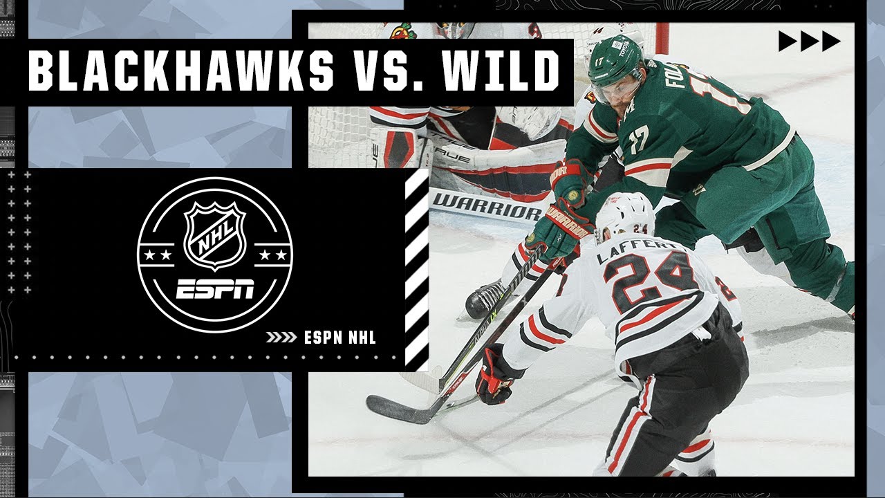 Chicago Blackhawks at Minnesota Wild | Full Game Highlights - YouTube