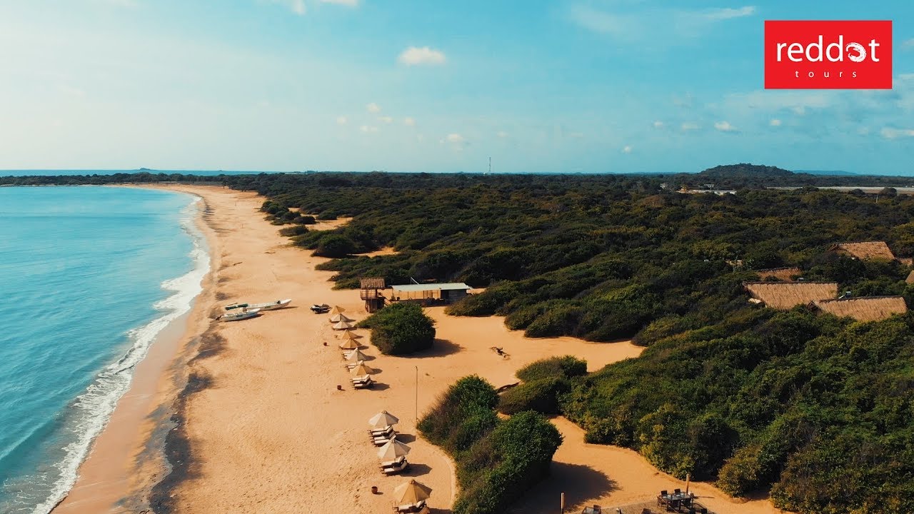 Jungle Beach in Kuchchaveli, Sri Lanka | Hotels in Sri Lanka - YouTube