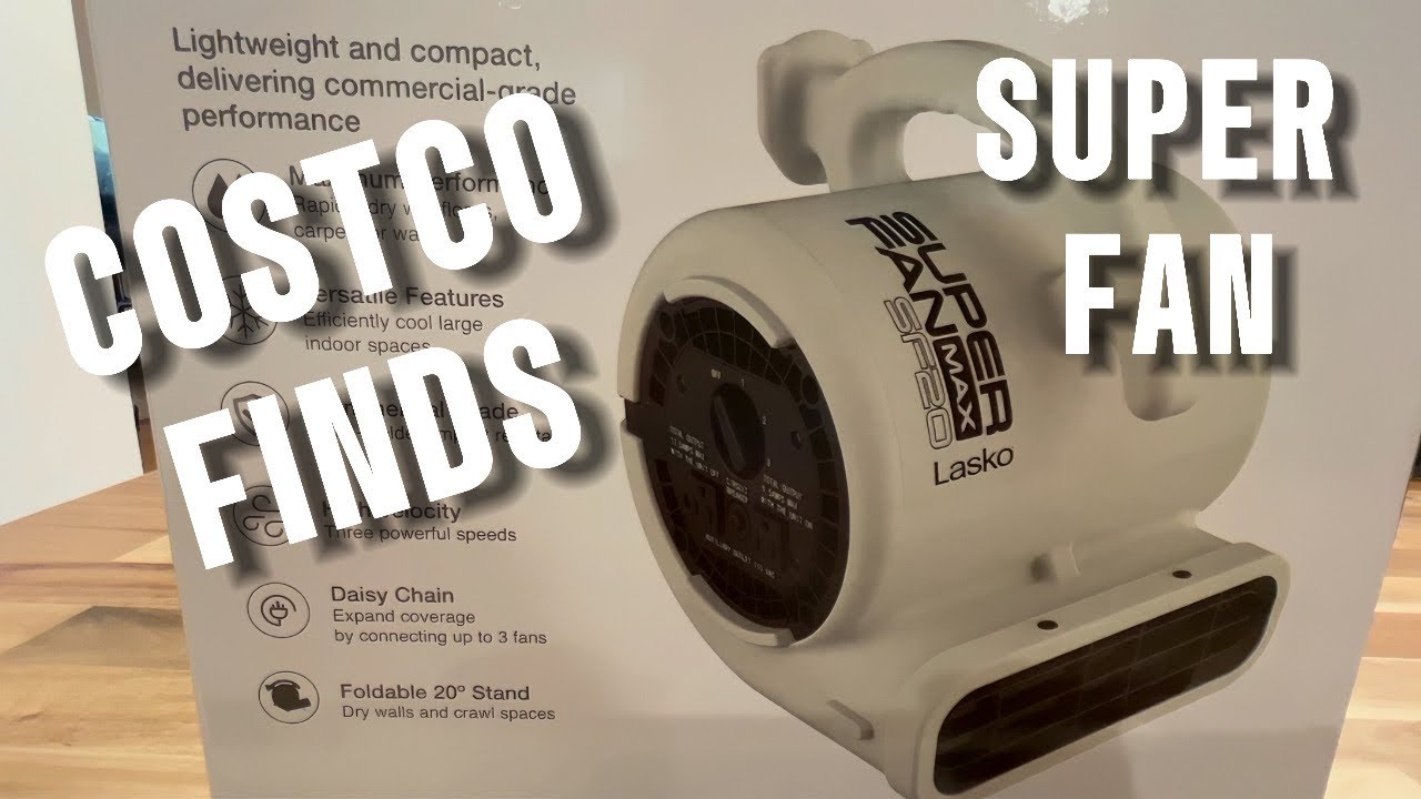 MULTI-PURPOSE COMPACT FAN #lasko #costco #superfans - YouTube