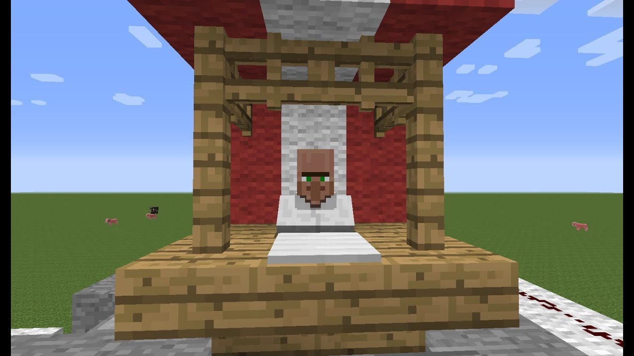 Proof of Concept - Villager Market Booth - YouTube