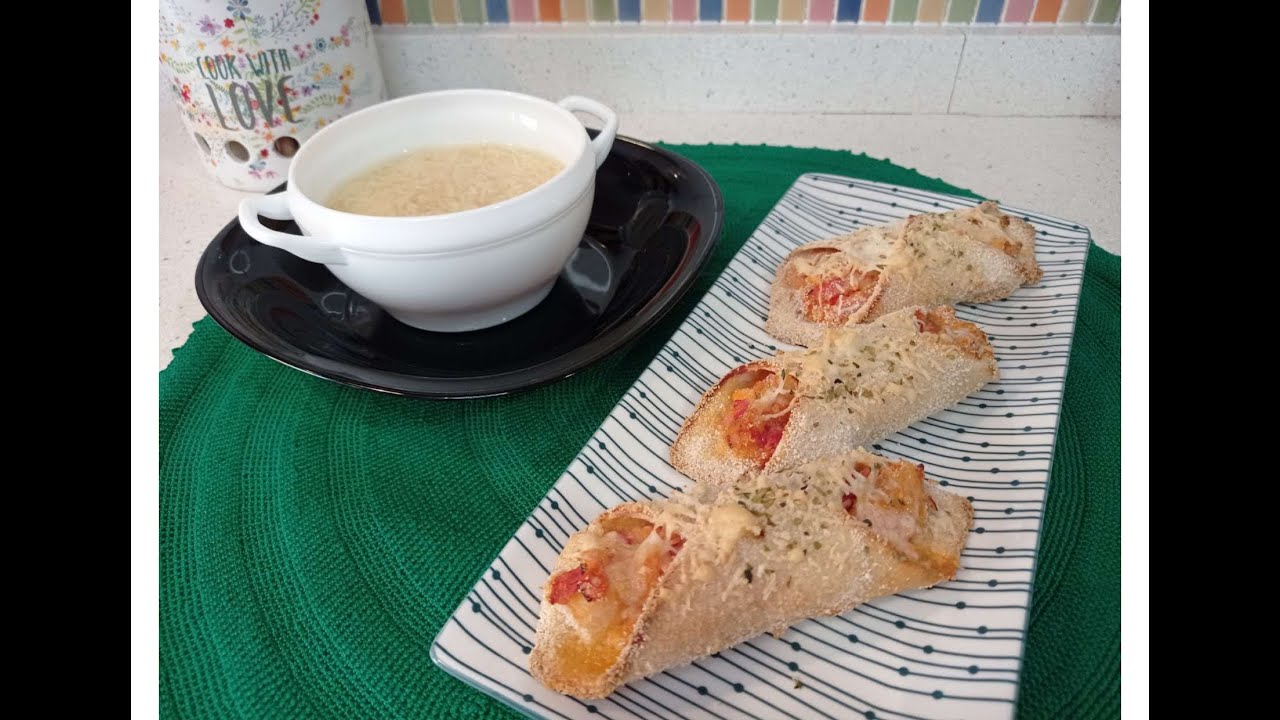 APROVECHAMOS LA CARCASA DE POLLO para hacer UNA SOPA Y UNOS PAÑUELOS ...