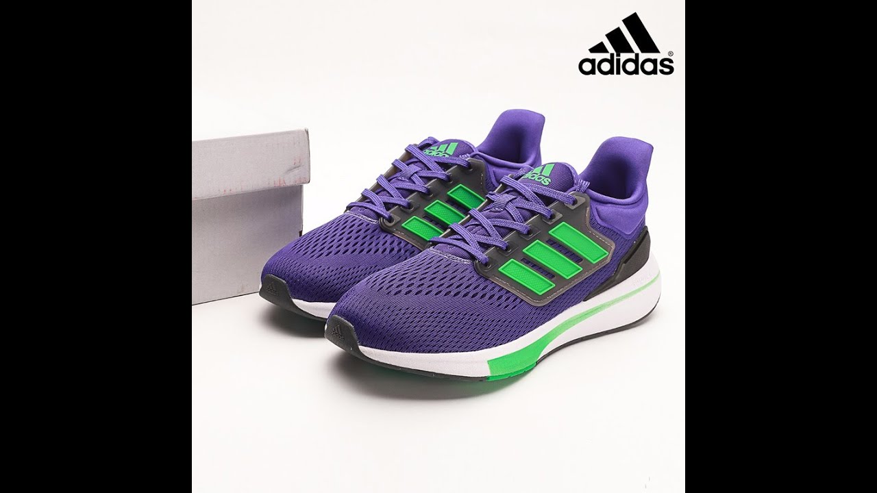 Adidas EQ21 Run 'Sonic Ink Screaming Green' H00513 #wishoes #buyshoes # ...