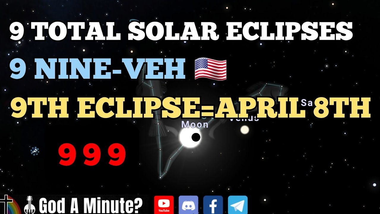NINEVEH 9th Total Solar Eclipse Over USA 🇺🇸 Rapture Soon - YouTube