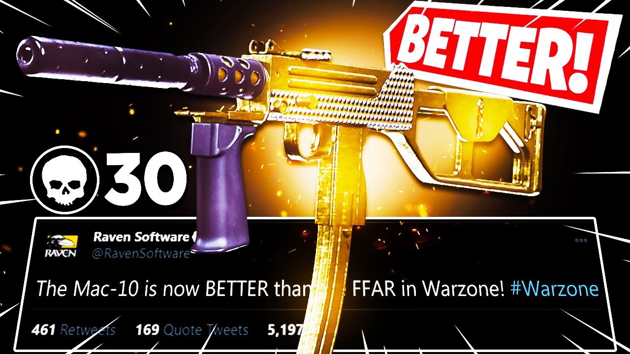 *30 KILLS* WITH THE BEST MAC-10 CLASS SETUP IN WARZONE! (COD WARZONE ...