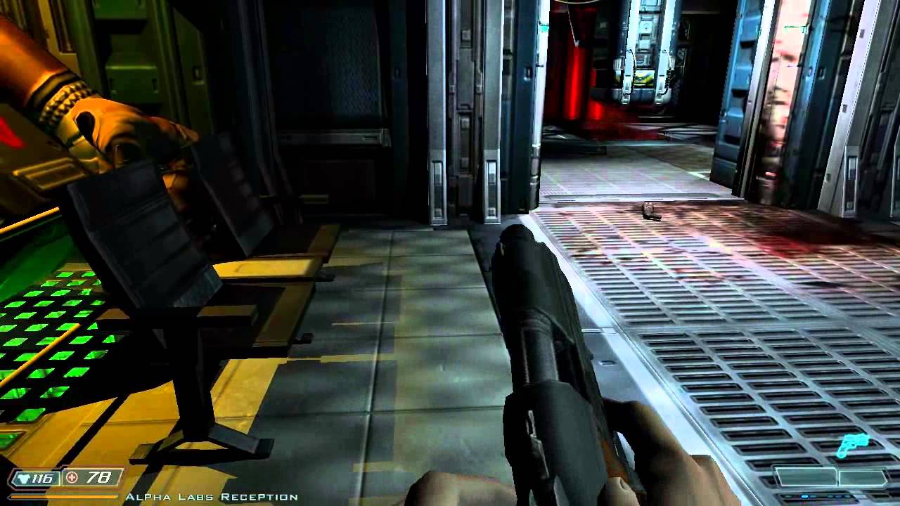 Let's Play Doom 3 BFG Edition Part #004 Bang! - YouTube