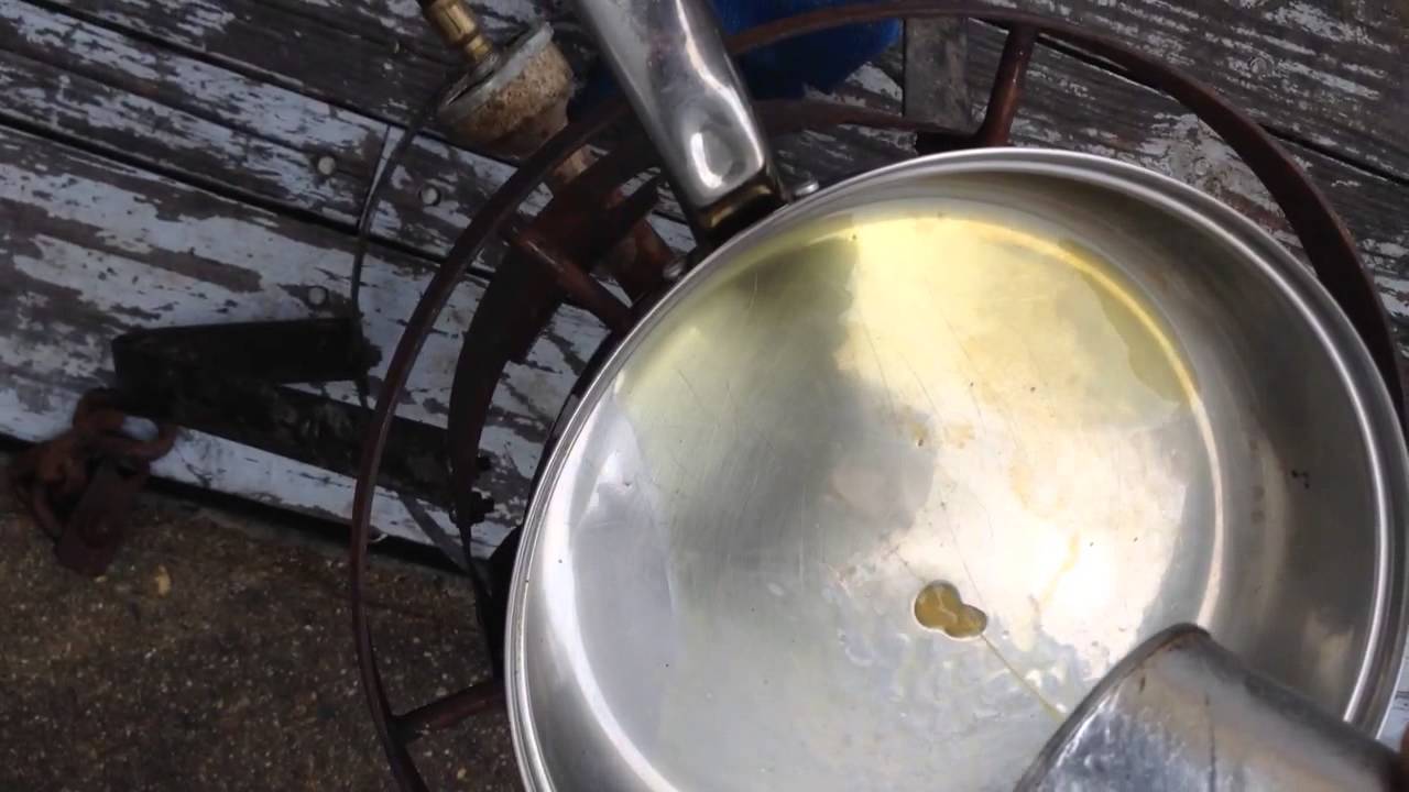 Hacket mills oil crackle test - YouTube