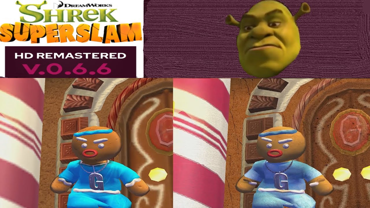 Cookie Style HD Remastered Cutscene in Shrek SuperSlam - YouTube