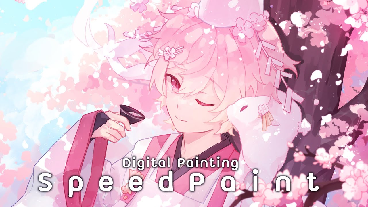 DIGITAL PAINTING - SPEEDPAINT 24 - YouTube