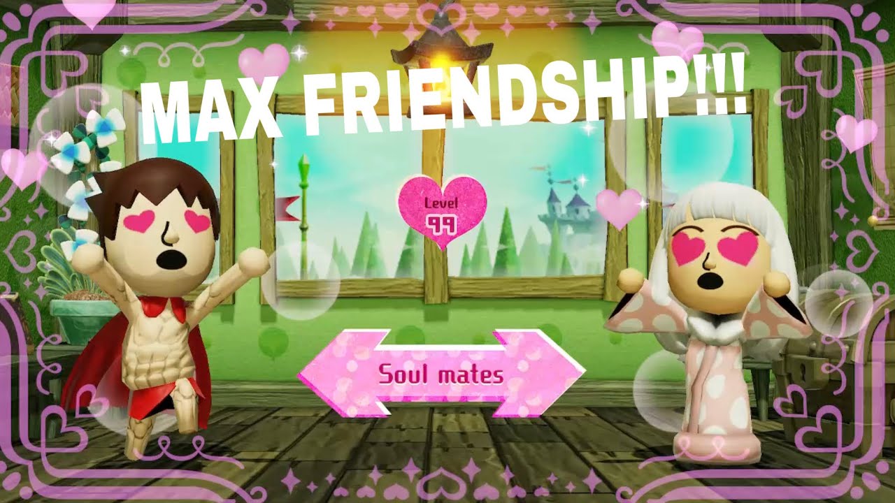 World record first person to ever reach friendship level 99 in Miitopia ...