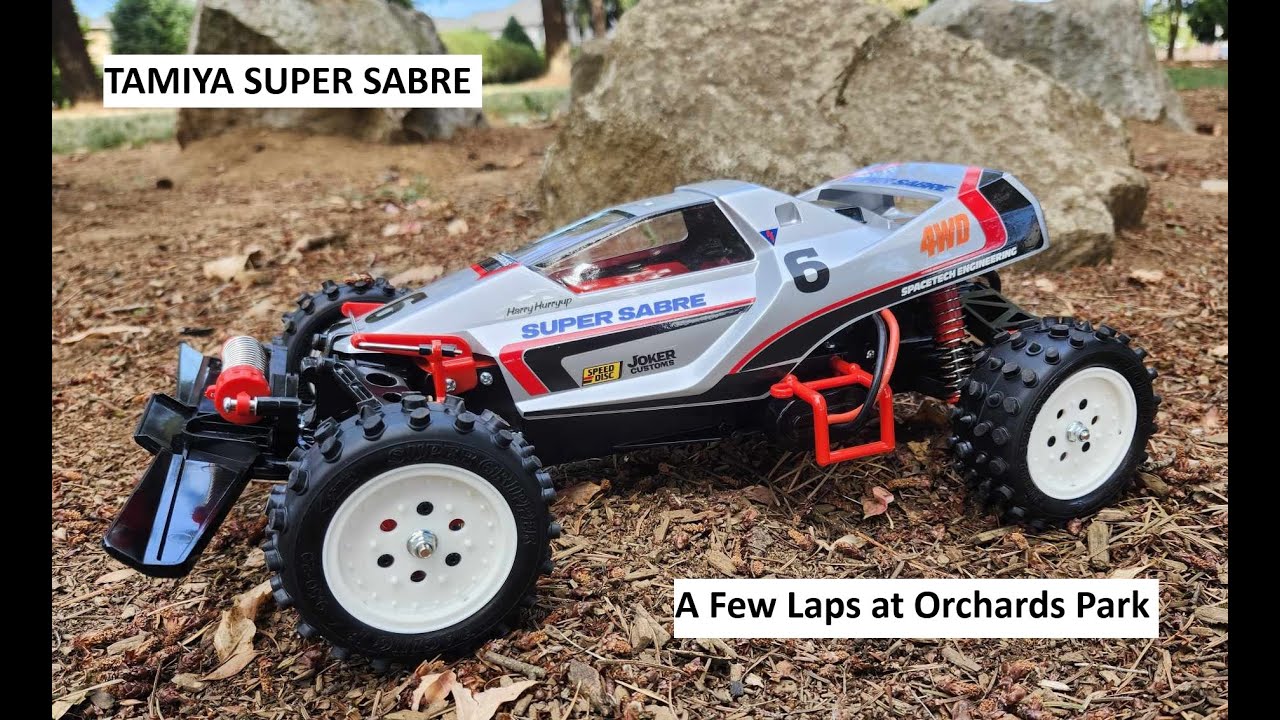 Tamiya Super Sabre - A Few Laps at Orchards Park - YouTube