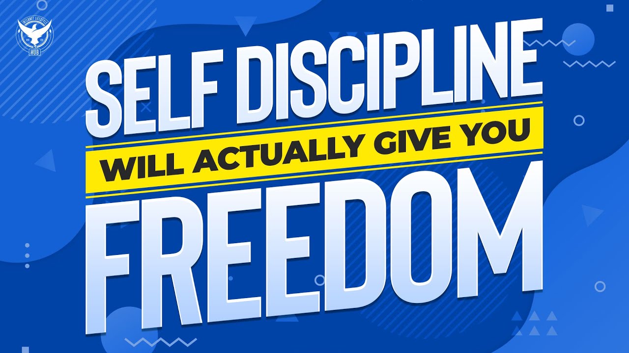 How Self Discipline Will Actually Give You Freedom - YouTube