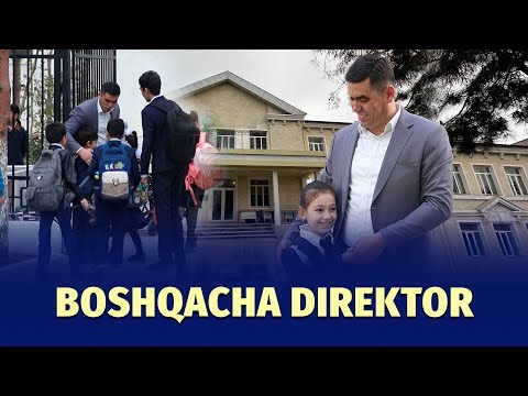 2500 o‘quvchini har kuni eshik oldida kutib oladigan direktor