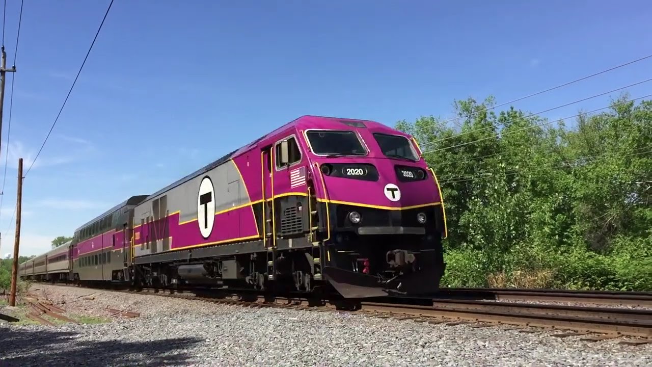 MBTA HSP46 #2020 At MP BW 29 - YouTube