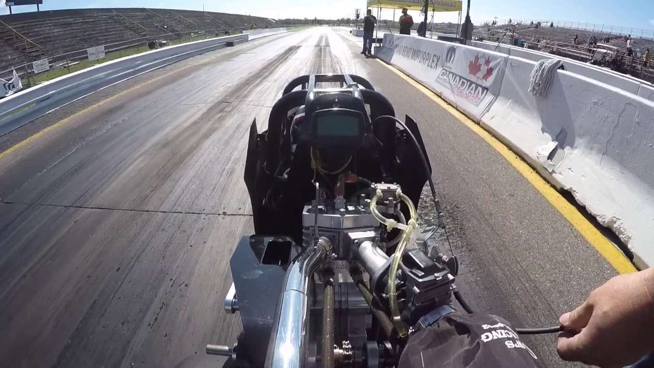 Gopro On A Jr Dragster Wing - YouTube