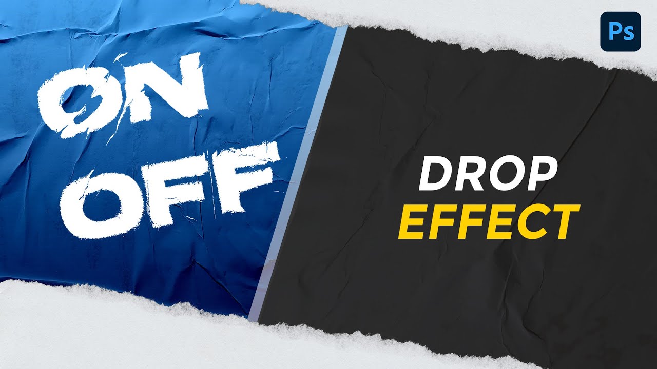 Cara Membuat Drop Effect | Tutorial Photoshop #10 - YouTube