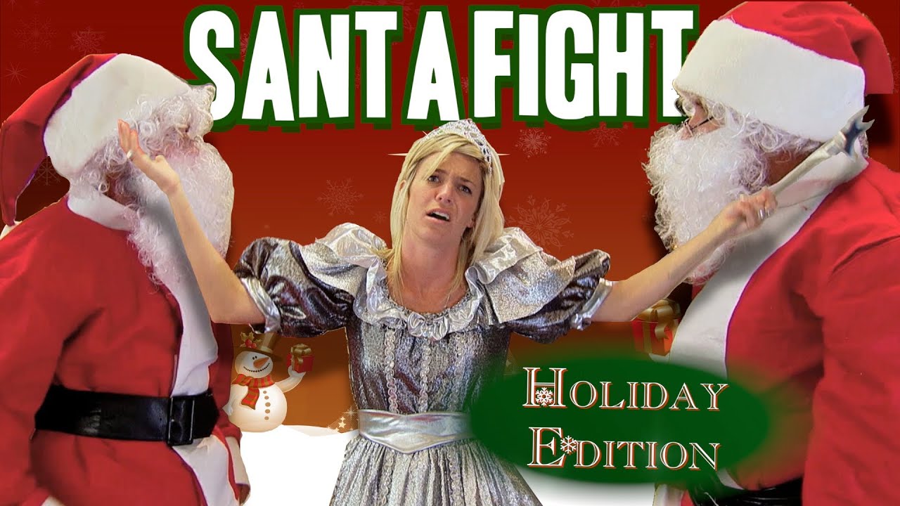 Santa Fight - Gagstravaganza Day 8 - YouTube