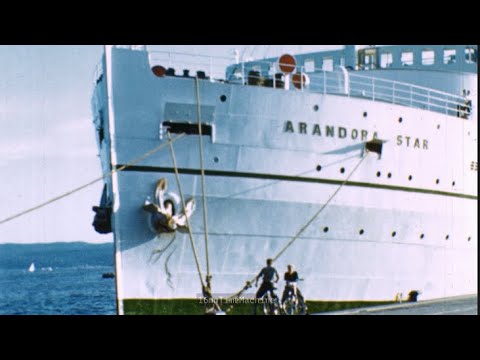 SS Arandora Star - Rare 1939 Color Footage, Norway | 16mm Film Scan ...