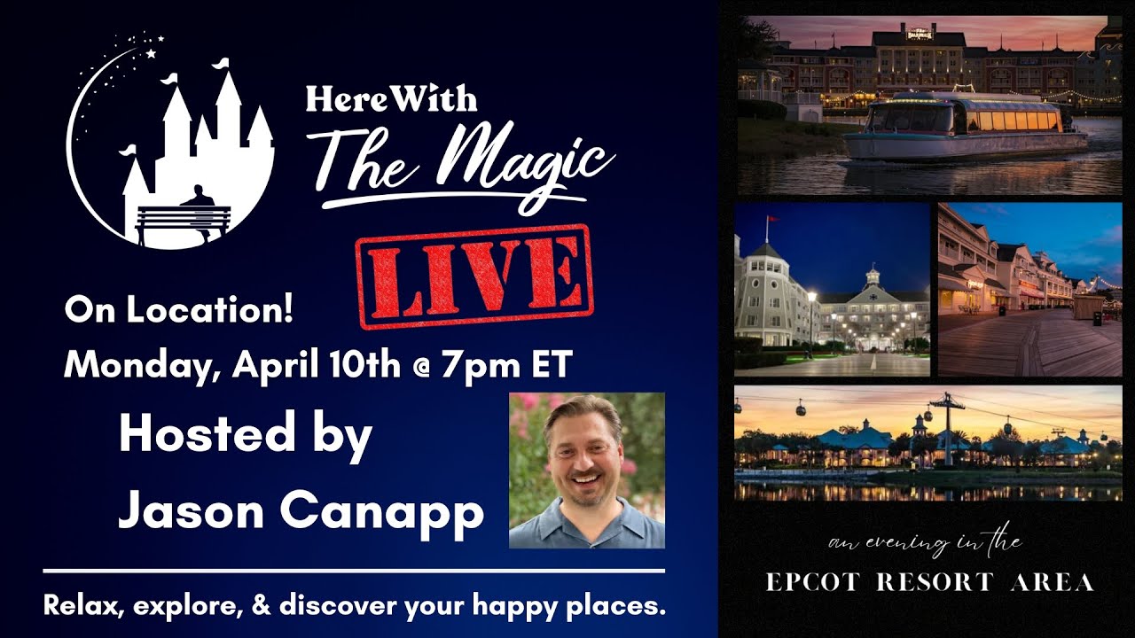 🔴 LIVE | Exploring Disney's Epcot Resort Area - YouTube