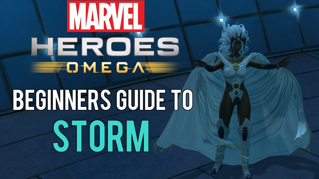 Storm: Beginners Guide - Marvel Heroes Omega (PC/PS4/XBOX) - YouTube
