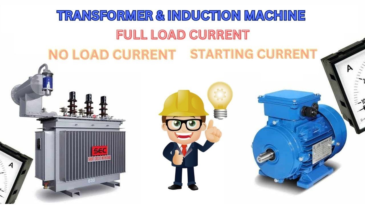 الفرق بين no load current في المحولات والمحركات الحثية ، no load ...