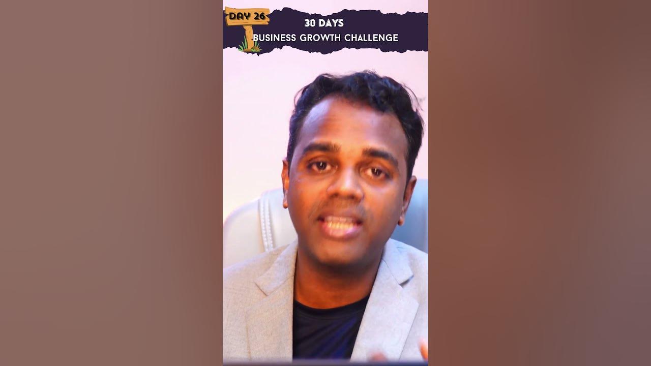 Day 26 | 30 Days #business Growth Challenge...! - YouTube