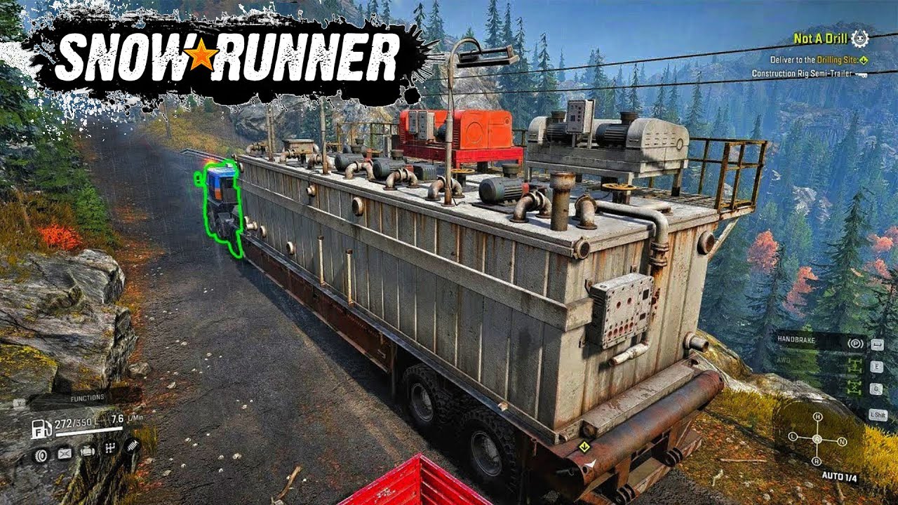 ALMOST FAIL!!! Transporting a Wide and Oversized Construction Trailer ...