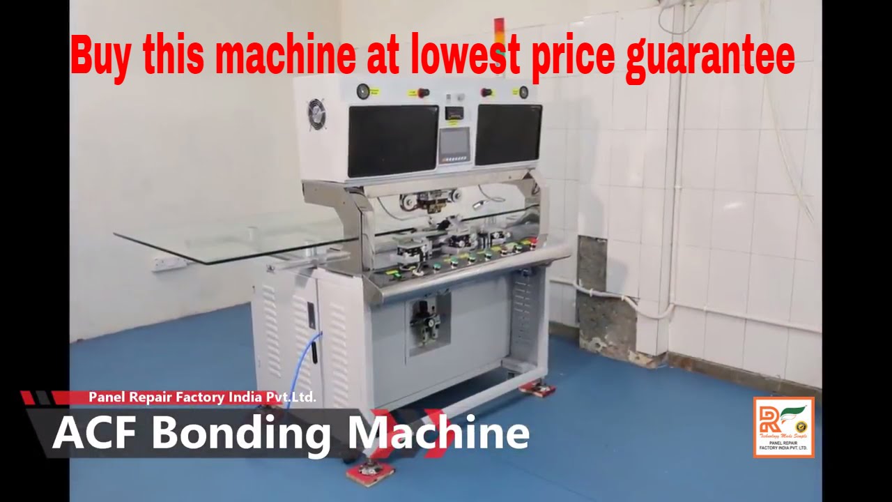 ACF/LCD/TAB Bonding Machine | LCD Panel Screen Repair Machine - YouTube
