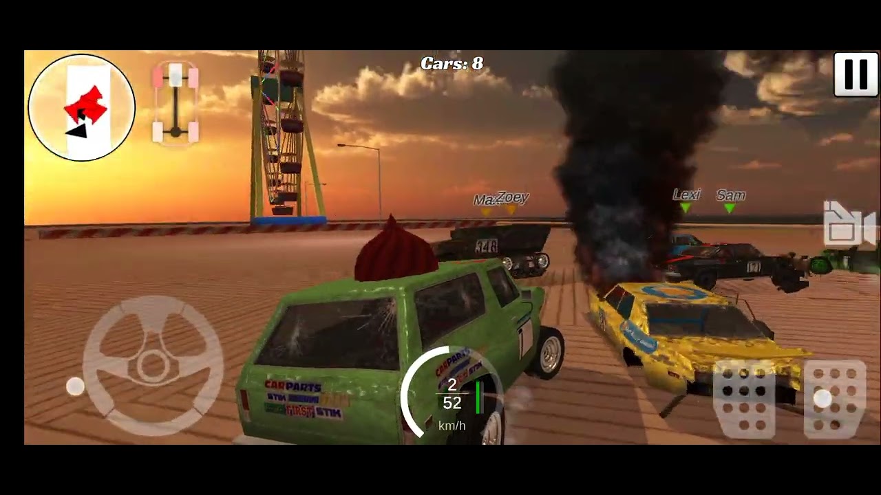 car fight game play - YouTube