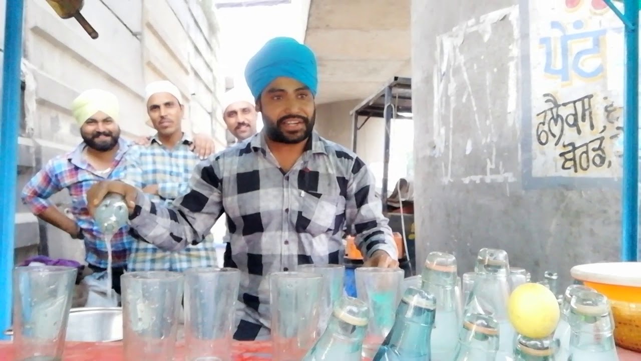 Sardar ji nimbu lemon soda funny reaction - YouTube