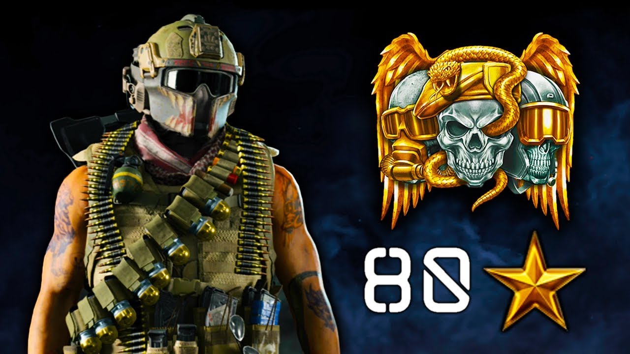 BLACKOUT ECHELON 80 BATTLE HARDENED - Black Ops 4 Max Rank - YouTube