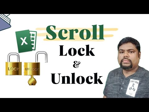 Scroll Area Lock and Unlock in Excel - YouTube