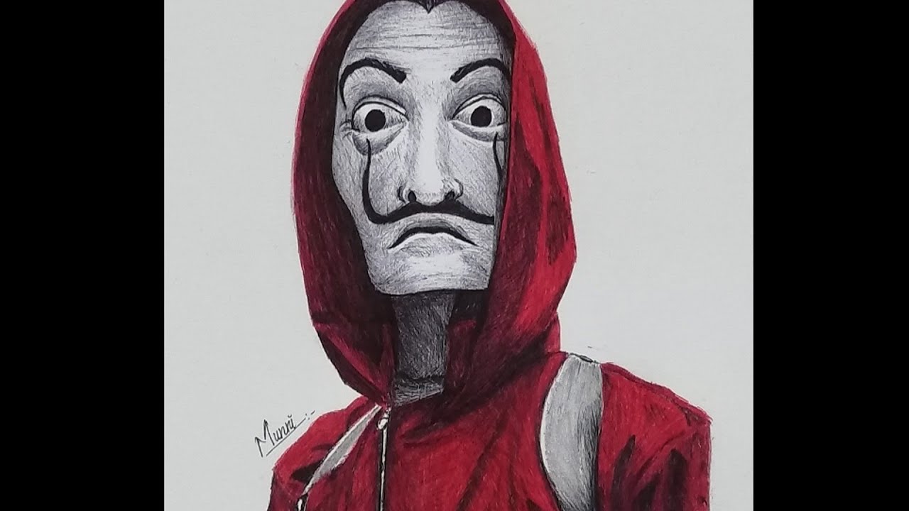 Money Heist Mask | Dali Mask | Le Casa De Papel | Munni Arts - YouTube