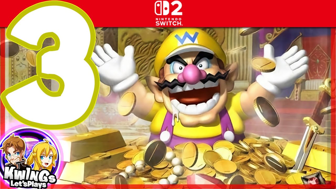 WARIO World part 3 SNOW LAND on a Snowday - SWITCH 2 - YouTube