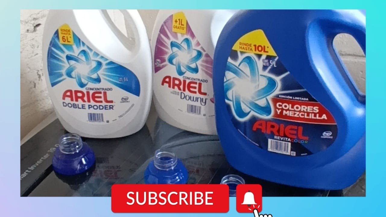 Variedad de Ariel líquido @ProcterGambleLA @walmartmexico ...