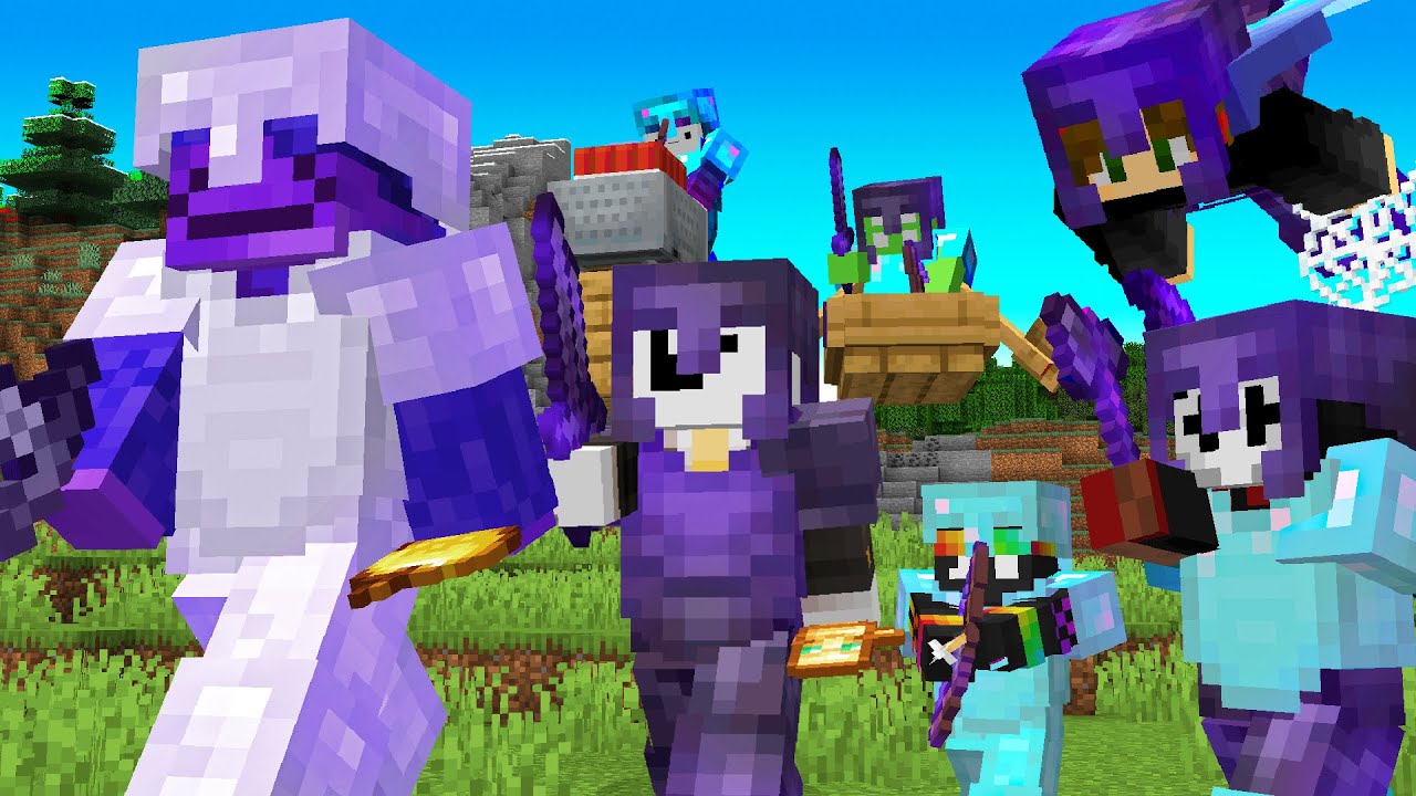 30 Youtubers VS Average Minecraft Player - YouTube