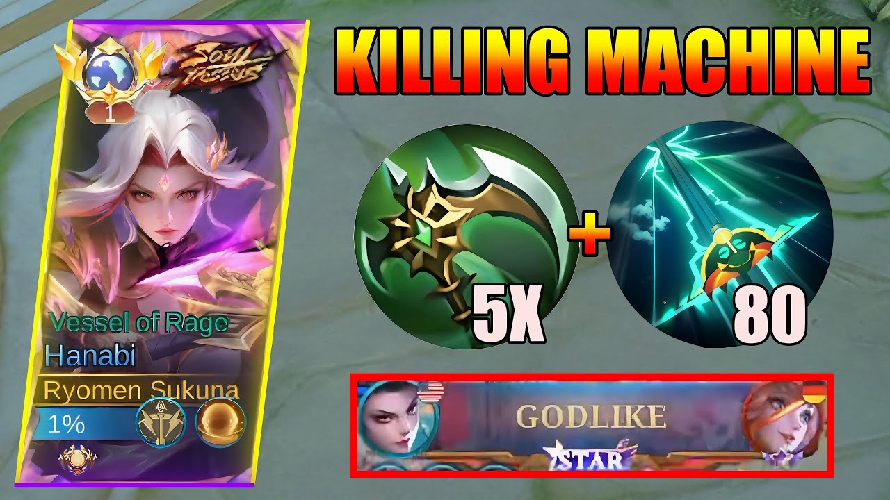 (PERFECT GAMEPLAY) USE THIS PRO HANABI BUILD TO DESTROY STRONG ENEMIES ...