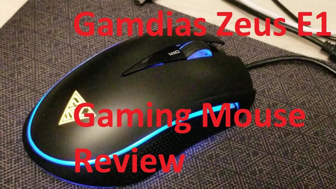 Gamdias Zeus E1 Gaming Mouse Review! - YouTube