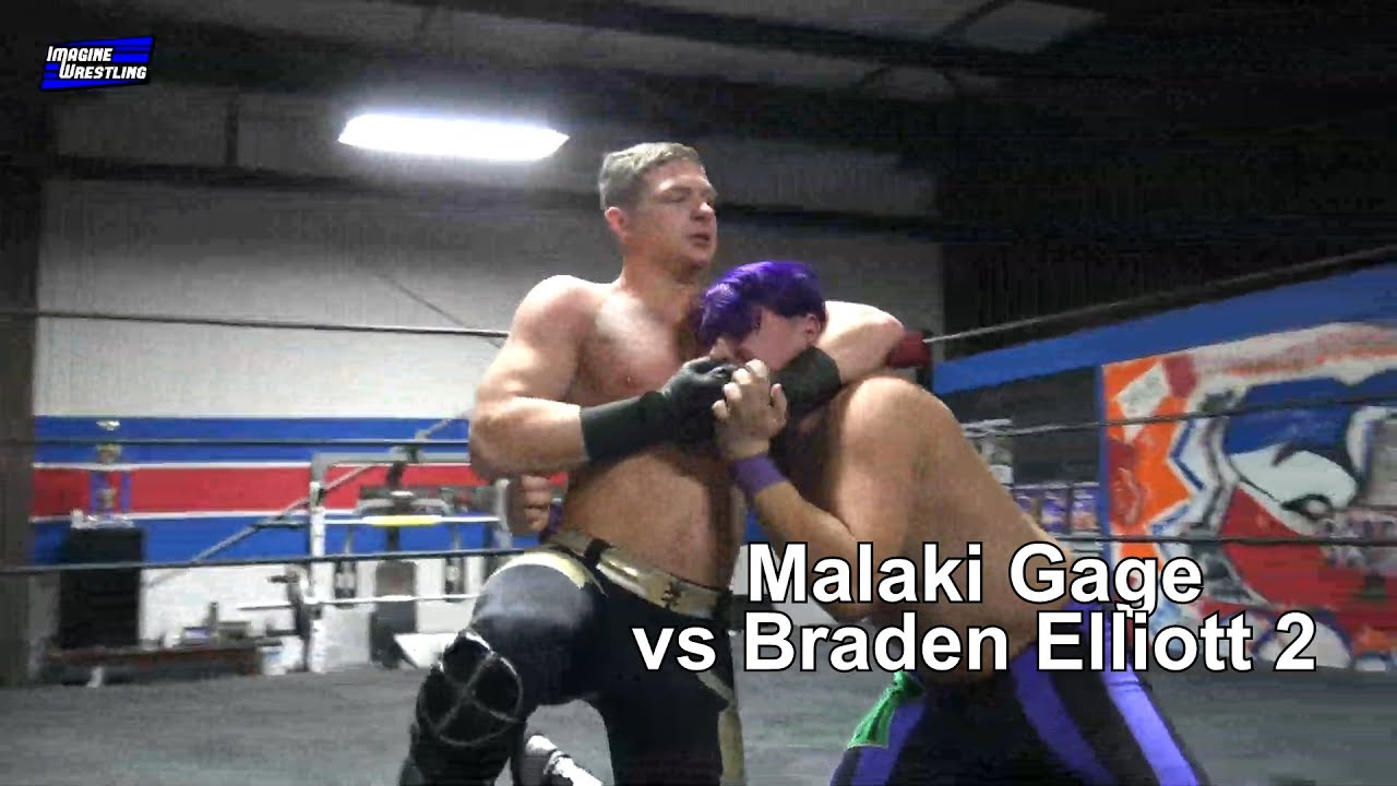 Braden Elliott vs Malaki Gage 2 Free Wrestling Match - YouTube