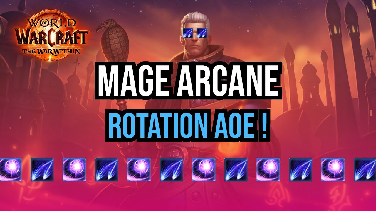 Tww Mage Arcane Rotation AOE - YouTube