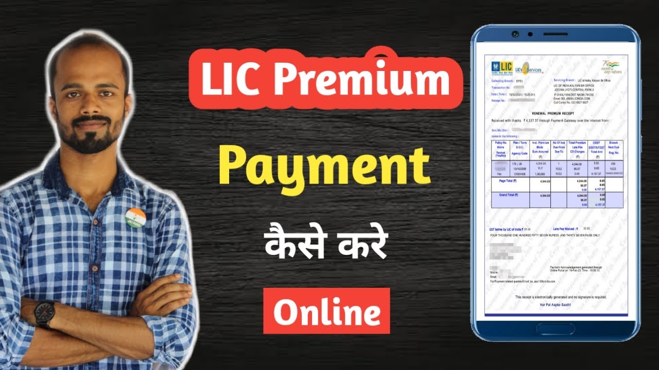LIC Premium Online Payment | How to Pay LIC Premium Online | LIC ...