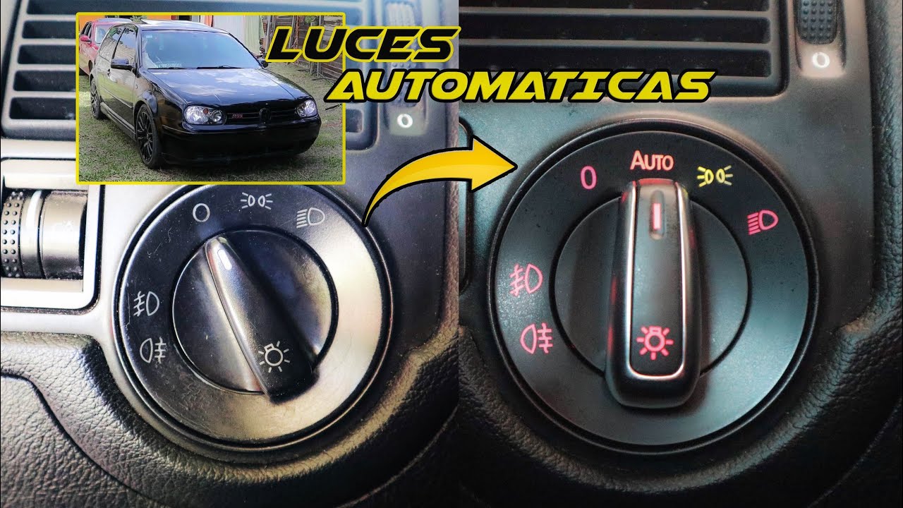 Luces Automáticas para mi Golf GTI / Nuevo Euroswitch con sensor ...